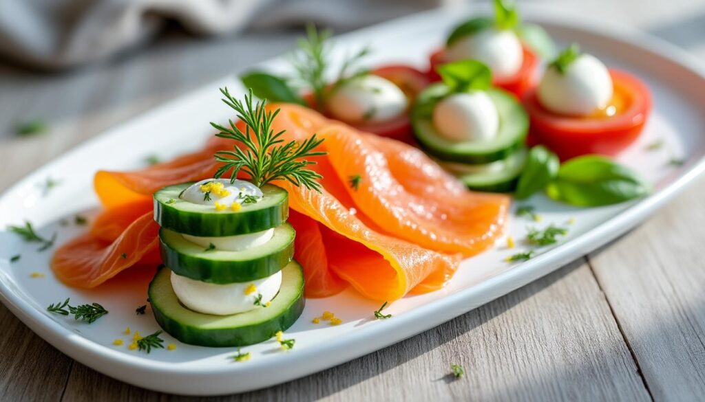 Recette entrée froide gastronomique facile : idées rapides et raffinées